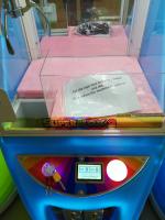 China Playfun Manufacturers Wholesale Super Box 2 Catch Dolls Claw Machine Colorful Plush Toy Claw Crane Machine for sale