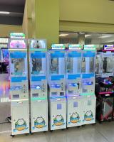 China USA Mini Plush Toy Claw Crane Machine Catch Dolls Claw Machine Toys Prize Game Machine for sale