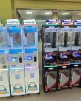China USA Mini Plush Toy Claw Crane Machine Catch Dolls Claw Machine Toys Prize Game Machine for sale