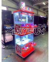 China Customized logo Mini Claw Crane Games Boutique Prize Game Mini Baby Good Show 4 Players Mini Baby Claw Machine for Sale for sale