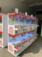 China Customized logo Mini Claw Crane Games Boutique Prize Game Mini Baby Good Show 4 Players Mini Baby Claw Machine for Sale for sale