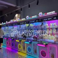 China Playfun PURE LOVE TIDE HOUSE Claw Crane Prize Machine Coin Operated Vending Gift Win Plush Stuffed  Toy  2023 New Design for sale