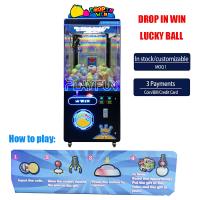 China Playfun Brazil Popular  Lucky Ball  Prize Games Win the Ball Machine Drop in Win Capsule Toy Gift Arcade Games Machine for sale