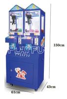China Playfun 2 Players Mini Claw Machine Couple Crane Claw Dolls  Machines Gift Vending Machine Toys for Claw for sale