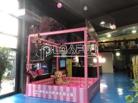 China Playfun Hot Sale Indoor Amusement Park Coin-operated Real Man Person Interactive Human Game Claw Machine for sale