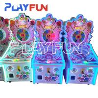 China Playfun  Shopping Market Kids Lucky Candy Lollypop Chup Chus Arcade Veding Coin Operated  Gift Machine  Arcade Game Coin Pusher for sale