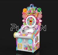 China Playfun  Shopping Market Kids Lucky Candy Lollypop Chup Chus Arcade Veding Coin Operated  Gift Machine  Arcade Game Coin Pusher for sale