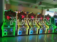 China Playfun  Shopping Market Kids Lucky Candy Lollypop Chup Chus Arcade Veding Coin Operated  Gift Machine  Arcade Game Coin Pusher for sale
