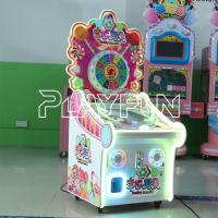 China Playfun  Shopping Market Kids Lucky Candy Lollypop Chup Chus Arcade Veding Coin Operated  Gift Machine  Arcade Game Coin Pusher for sale