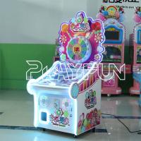 China Playfun  Shopping Market Kids Lucky Candy Lollypop Chup Chus Arcade Veding Coin Operated  Gift Machine  Arcade Game Coin Pusher for sale