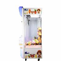 China Playfun Factory Direct Sale Crazy Toys 3 Prize Crane Claw Coin Operated Game Machine Bonus Game Console for sale