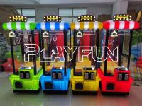 China New Hot Sale Playfun Super Shop Mini Crane Claw Machine    Coin-operated Game Toy Grab Machine for sale