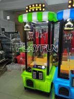 China New Hot Sale Playfun Super Shop Mini Crane Claw Machine    Coin-operated Game Toy Grab Machine for sale