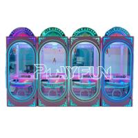 China Playfun Black Metal Full Mounted or Unmounted Shopping Mall Cheap Arcade Prize Gift Game Crane Claw Machine for sale