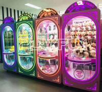 China Playfun Black Metal Full Mounted or Unmounted Shopping Mall Cheap Arcade Prize Gift Game Crane Claw Machine for sale