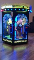 China Coin-operated Intelligent Automatic Cutting Prize Fortune Castle 6 Players Cut & Win Cutter  Scissors Gift Machine for sale