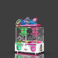 China Coin Operated Amusement Park Kids Vending Game Dim Lighter Chaser Toys Dolls Snacks Prize  Game Machine for sale