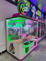 China Coin Operated Amusement Park Kids Vending Game Dim Lighter Chaser Toys Dolls Snacks Prize  Game Machine for sale
