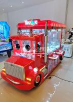 China Brazil Popular Coin-operated 6 Players 8-10 cm Stuffed Animal Toys Doll Gift Christmas Truck Crane Claw Game  Vending Machine for sale