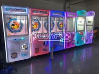 China Playfun Hot-Sale Commercial Amusement Park Token Bill Coin-Operated Child Crazy Toy 2 Crane Claw Vending Gift Game Machine for sale