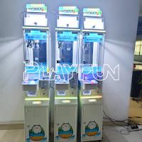 China Coin Operated Arcade Catch Mini Toy Crane Claw Mini Vending Machine Toy Bill Acceptor Mini Claw Game Machine for sale