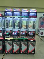 China Coin Operated Arcade Catch Mini Toy Crane Claw Mini Vending Machine Toy Bill Acceptor Mini Claw Game Machine for sale