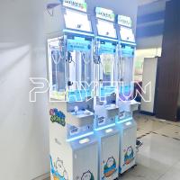 China Coin Operated Arcade Catch Mini Toy Crane Claw Mini Vending Machine Toy Bill Acceptor Mini Claw Game Machine for sale