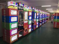 China Latest Hot Selling Malls Kids CRAZY BALL MONSTER Claw Gift Coin Operated Grabber Vending Game Machine for sale