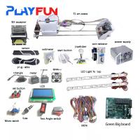 China Brazil Popular Bill Acceptors Big Small Toy Catcher Grabber Crane L Claw Kits Components Prize Vending Arcade Games Machines for sale
