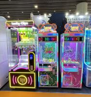 China Mini Bear with LED display Claw Machine Small Children Toy Crane Claw Machine Bill Banknote Coin Operated Prize Machine for sale