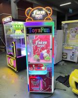 China Mini Bear with LED display Claw Machine Small Children Toy Crane Claw Machine Bill Banknote Coin Operated Prize Machine for sale