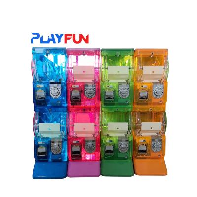 China New  Europe's Most Popular Children's Toy/ball/capsule Vending Machine Mini Double Layer Transparent Capsule Machine Coin-operat for sale