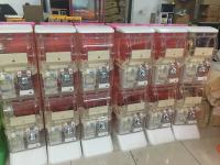China New  Europe's Most Popular Children's Toy/ball/capsule Vending Machine Mini Double Layer Transparent Capsule Machine Coin-operat for sale