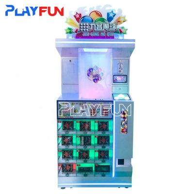 China Resort Hotel Area Game Center Mall  New   9 Box Gift Out Game Machine  Magic Ball Arcade Prize with Best Revenue Win for sale