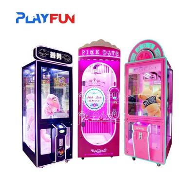 China PlayFun Hot Sell Coin Operated Arcade Scissor Cutter Game Machine Prize Vending Machine for sale
