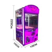 China Big Claw Crazy Toys 2 Crane Prize Gift Game Machine for sale