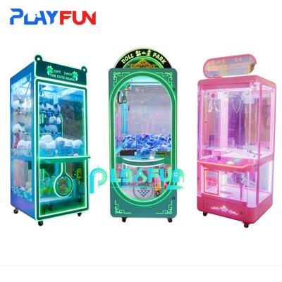 China PlayFun Factory Supply Kids Amusement Mini Gift Machine Crane Toy Claw Machine for sale