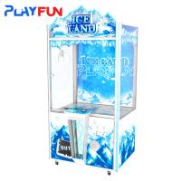 China PlayFun Ice King Remote Cheap Coin-operated Mini Doll Vending Machine Toy Crane Claw Push Machine for sale