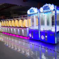 China PlayFun Ice King Remote Cheap Coin-operated Mini Doll Vending Machine Toy Crane Claw Push Machine for sale