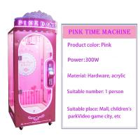 China Playfun Indoor Pink Date Doll Cutting Prize Big Toys Gift Scissors Skill Cut 2 Win Arcade Coin Operated Game Machine for Sale for sale