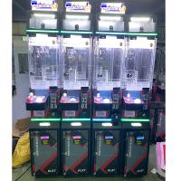 China Playfun Coin Operated Toys Candy World Mini Claw Game Machine with Cash Bill Acceptor accept Customize for sale