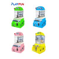 China Wholesale Cheap Coin Operated Colorful Plastic Toys Candy Super Tank Toy Gift Dolls Grabber Mega Crane Mini Claw Machine Toys for sale