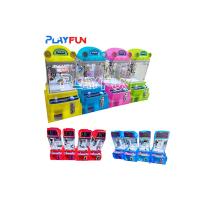 China Wholesale Cheap Coin Operated Colorful Plastic Toys Candy Super Tank Toy Gift Dolls Grabber Mega Crane Mini Claw Machine Toys for sale