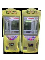 China Playfun amusement park  Coin operated crazy toy 2 crane claw vending gift machine game for sale