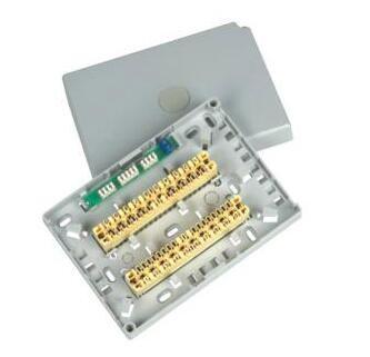 China 20 Pairs Distrbution Box With Module for sale