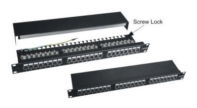 China 24 Port STP Cat.5E(Cat.6) Patch Panel for sale