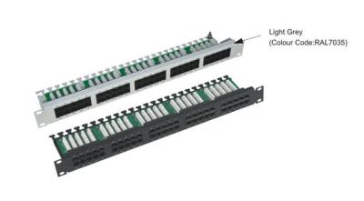 China 50 Port Cat.3 Telephone Patch Panel for sale