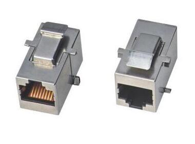 China Cat.6 RJ45 STP Adaptor for sale