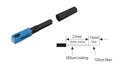 China SC Fiber Optic Fast Connector for sale