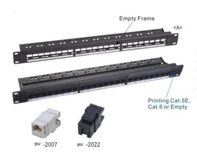 China 24 Ports UTP Patch Panel for sale
